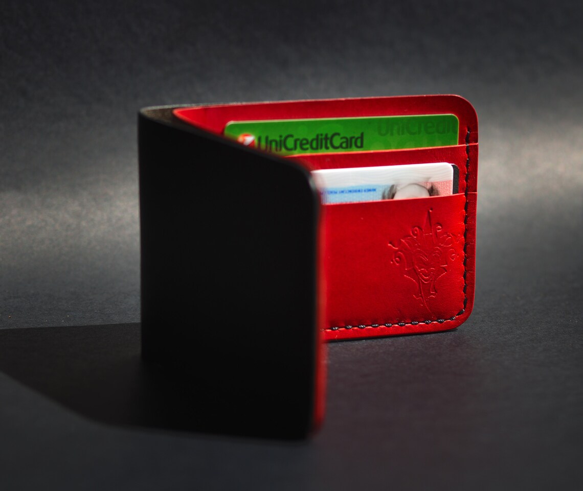 Pattern bifold wallets template leather wallet PDF Files | Etsy