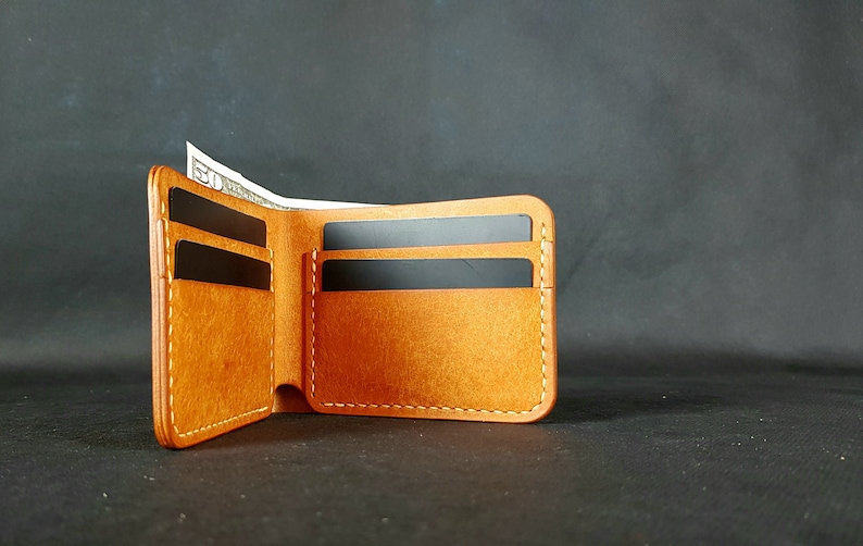 Pattern Bifold Wallets Template Leather Wallet PDF Files - Etsy