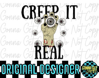 Creep It Real PNG - Etsy
