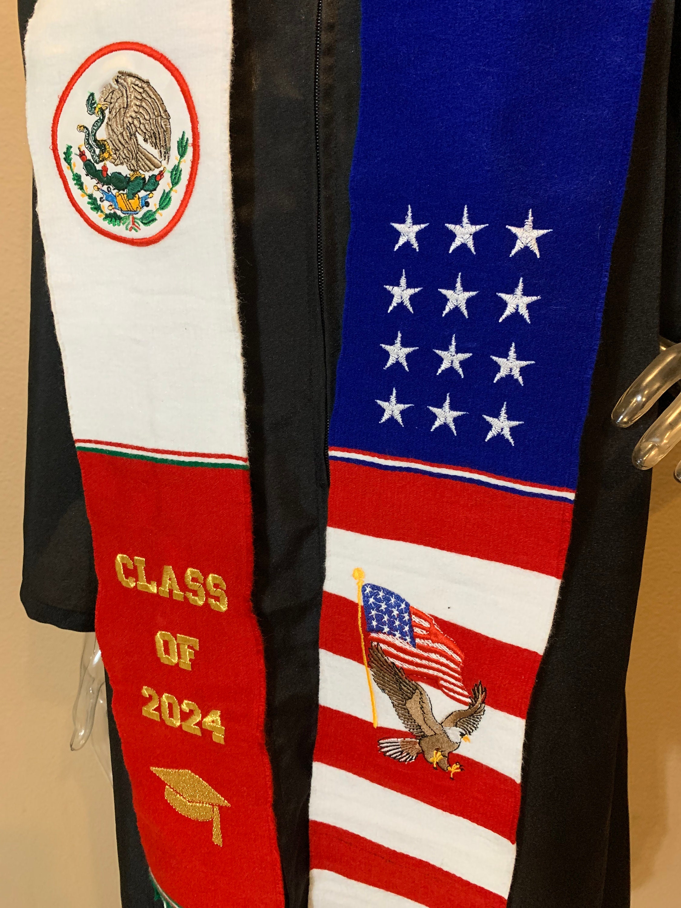 PERSONALIZED Graduation Sash Mexico USA - Etsy