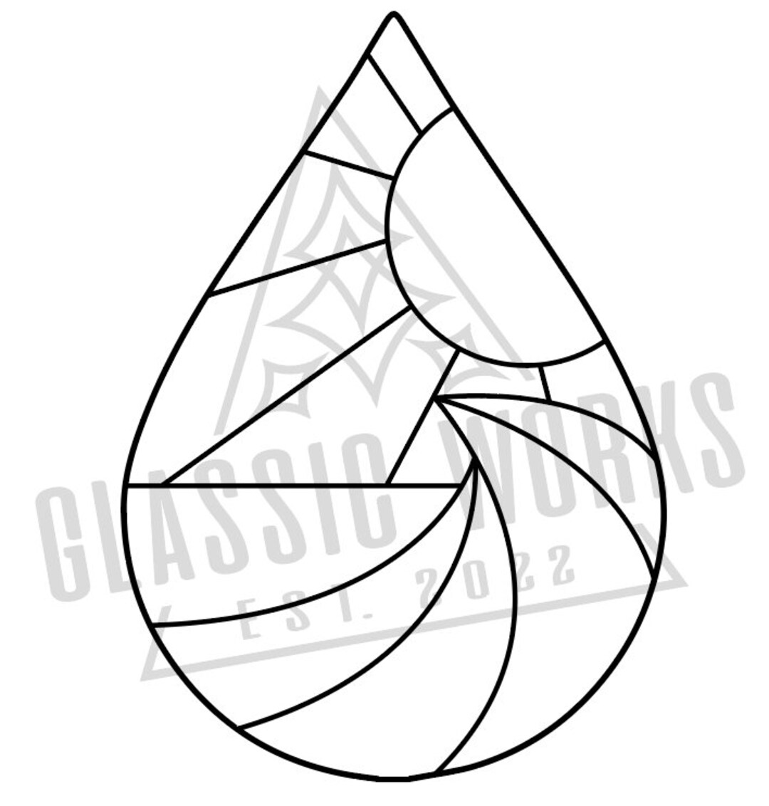 Pattern - Rays & Waves - Etsy