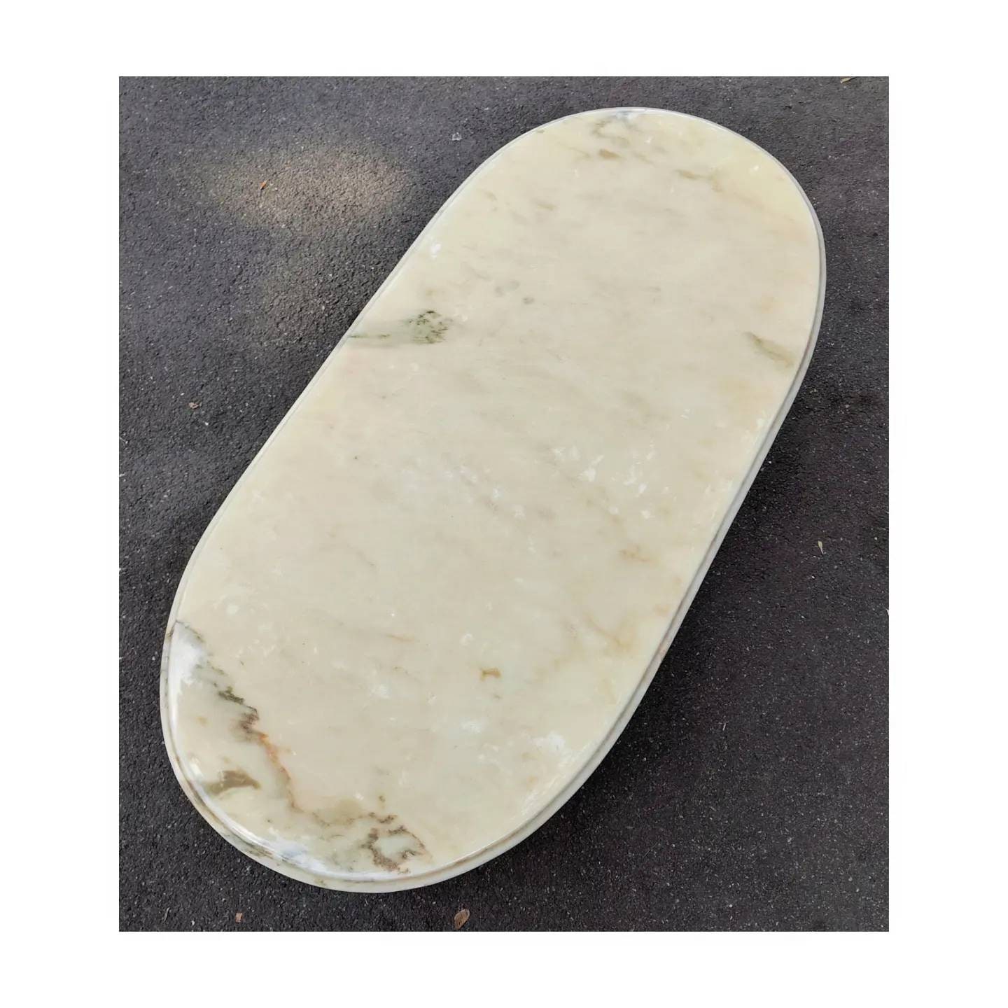 Gorgeous Hollywood Regency Marble and Brass Coffee Table // - Etsy