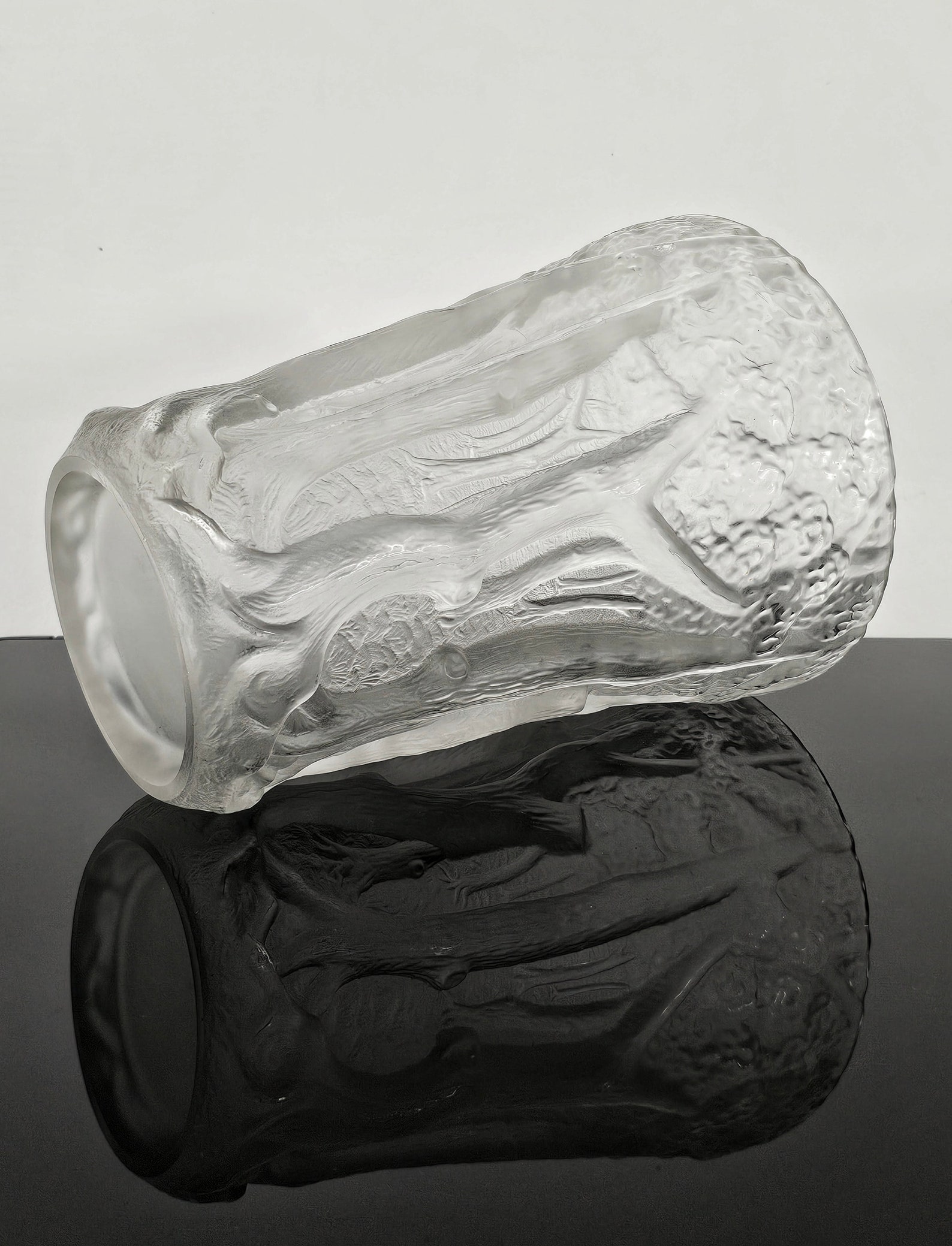 Large Art Deco dans La Forêt Vase Designed by Josef Inwald for Barolac ...