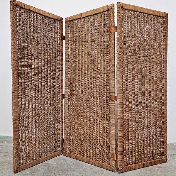 Rattan Room Divider - Etsy
