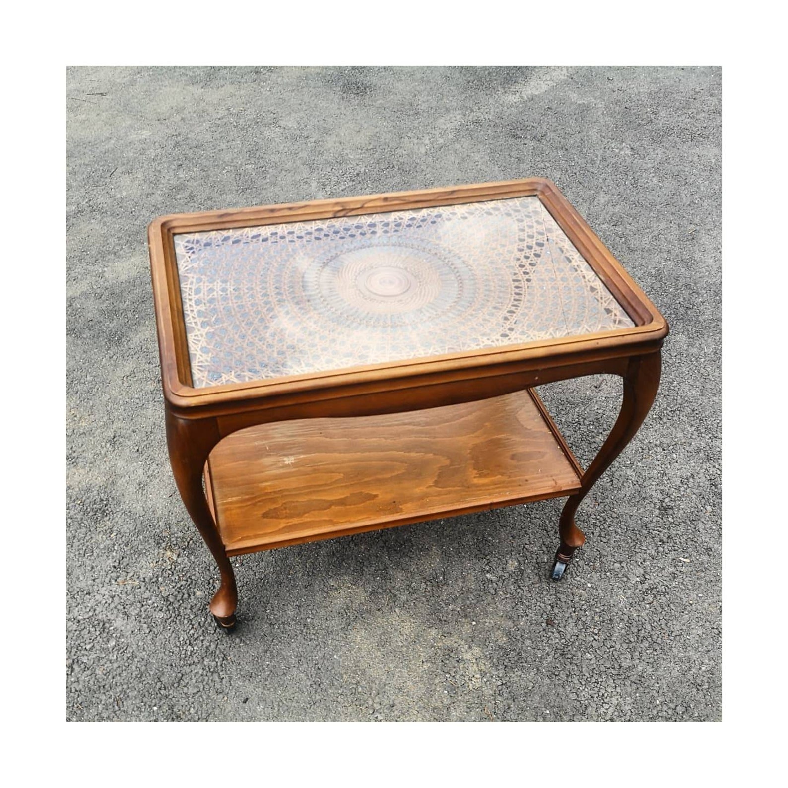 Extremly Rare Queen Anne Style End or Side Table With - Etsy