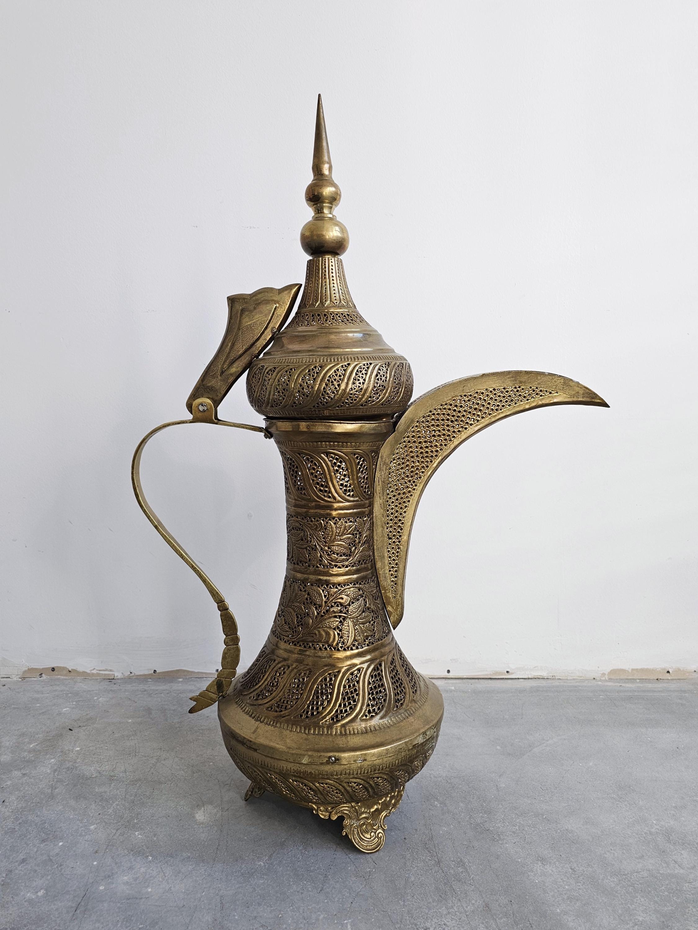 Extra Large Vintage Arabian Night Done in Pierced Brass // Made in ...