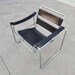 Pair of Wassily Style Tubular Leather Chairs // Bauhaus Easy - Etsy