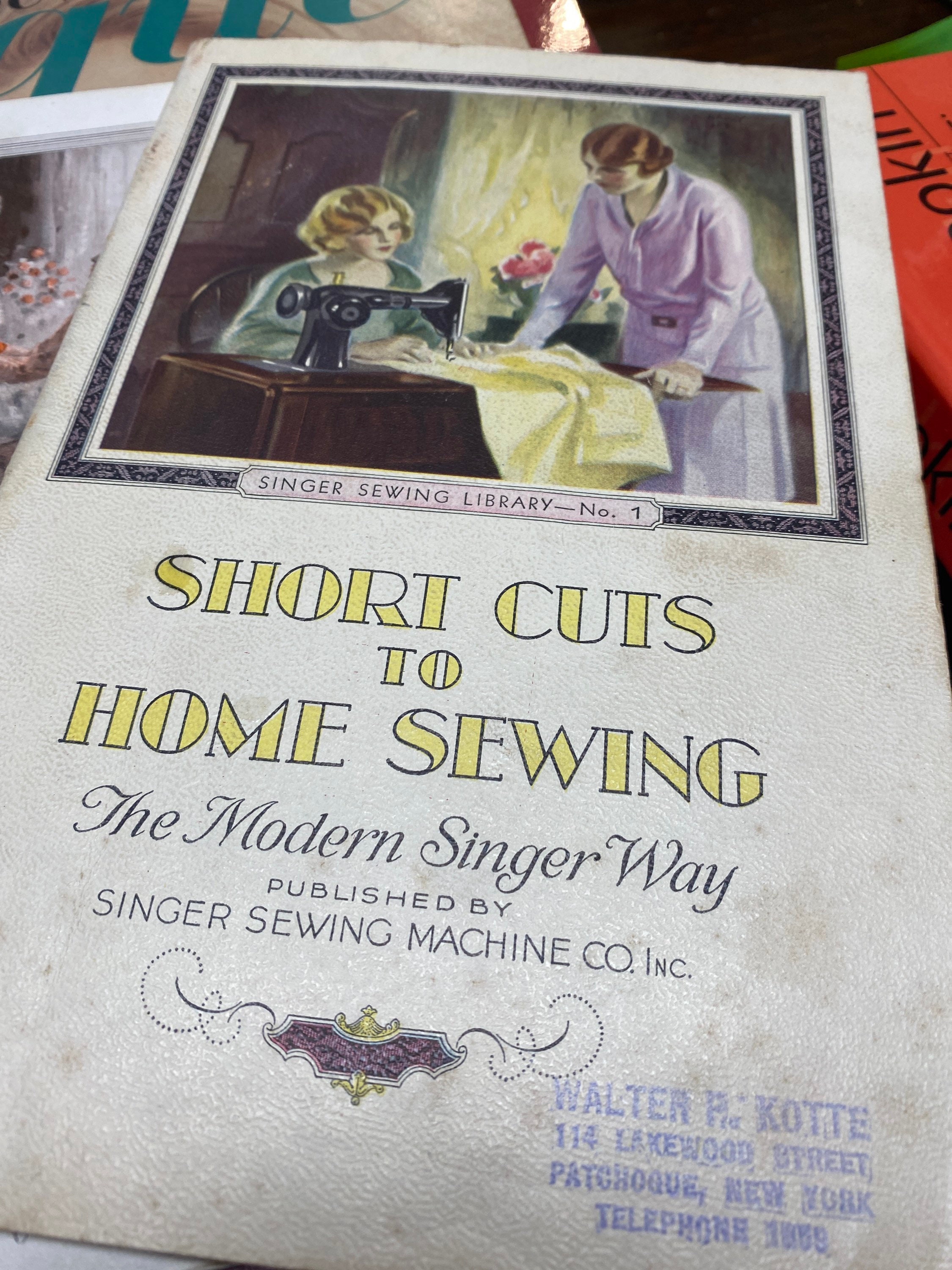 Singer Sewing Library - Etsy