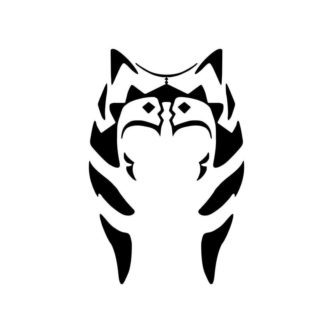 Ahsoka Tano - Star Wars - Ahsoka SVG - Star Wars SVG - Cricut - Cut ...
