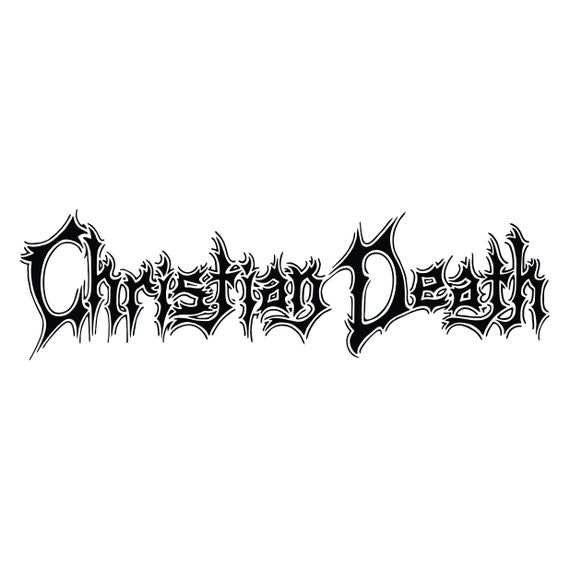 Christian Death Christian Death SVG Death Rock Gothic - Etsy