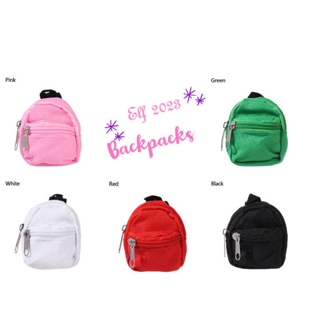 Elf & Doll Backpacks Christmas Elf or Doll Backpack Elf Accessories Elf ...