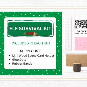 Elf Kit 2024 24 Days of Elf Activities Elf Activity Kit Elf Props Elf ...