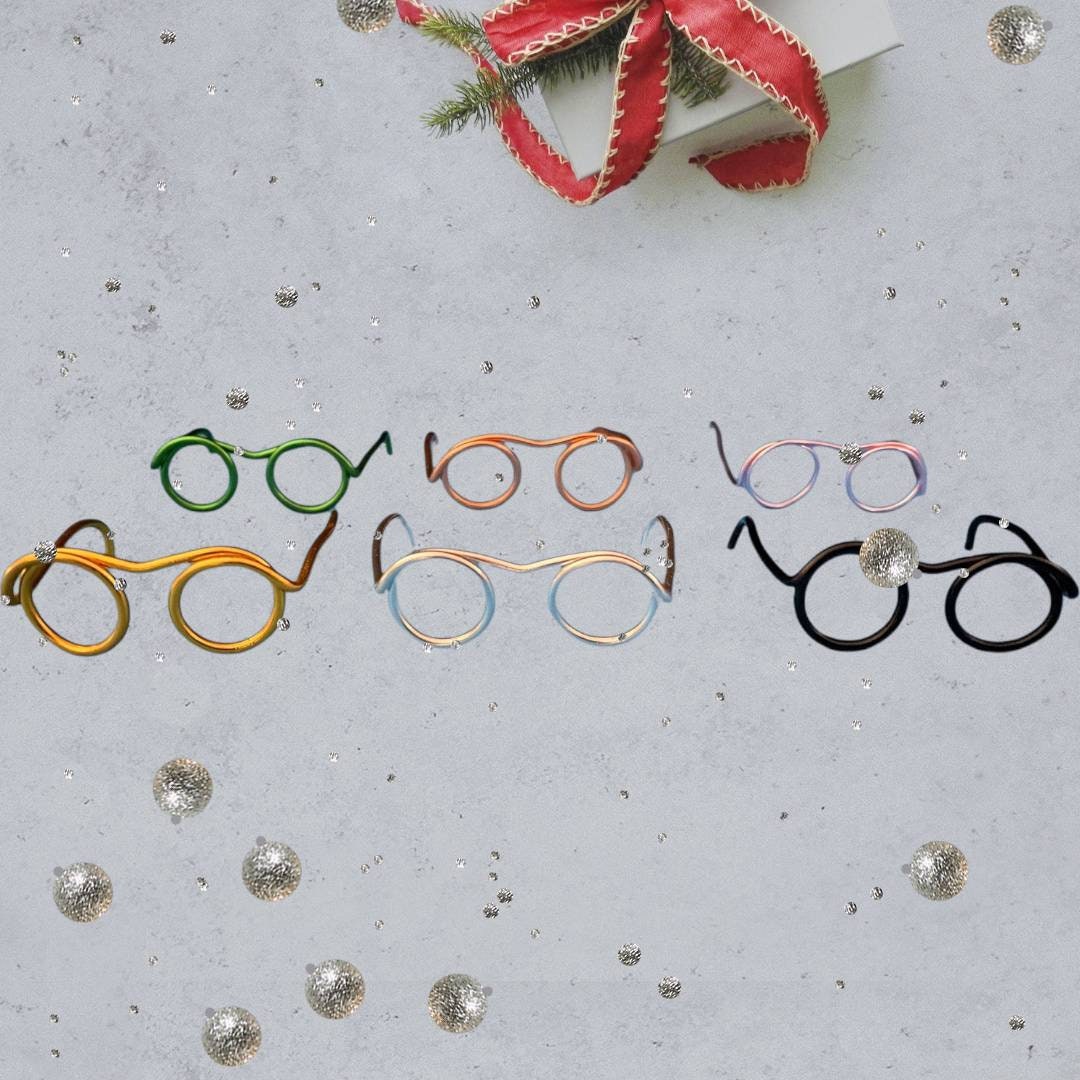 Elf Glasses Doll Glasses Elf Reading Glasses Elf Accessories - Etsy