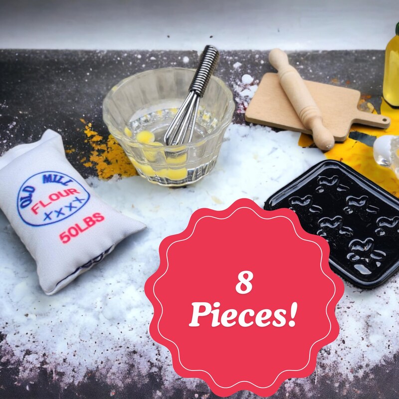 Miniature Baking Set - Etsy UK