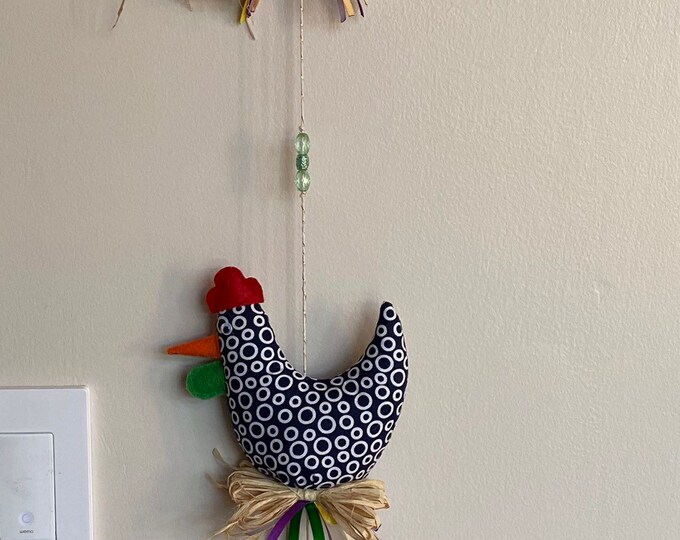 Han Chicken Rope, Chickens Decor, Farmhouse Chicken Rustic Decor. - Etsy