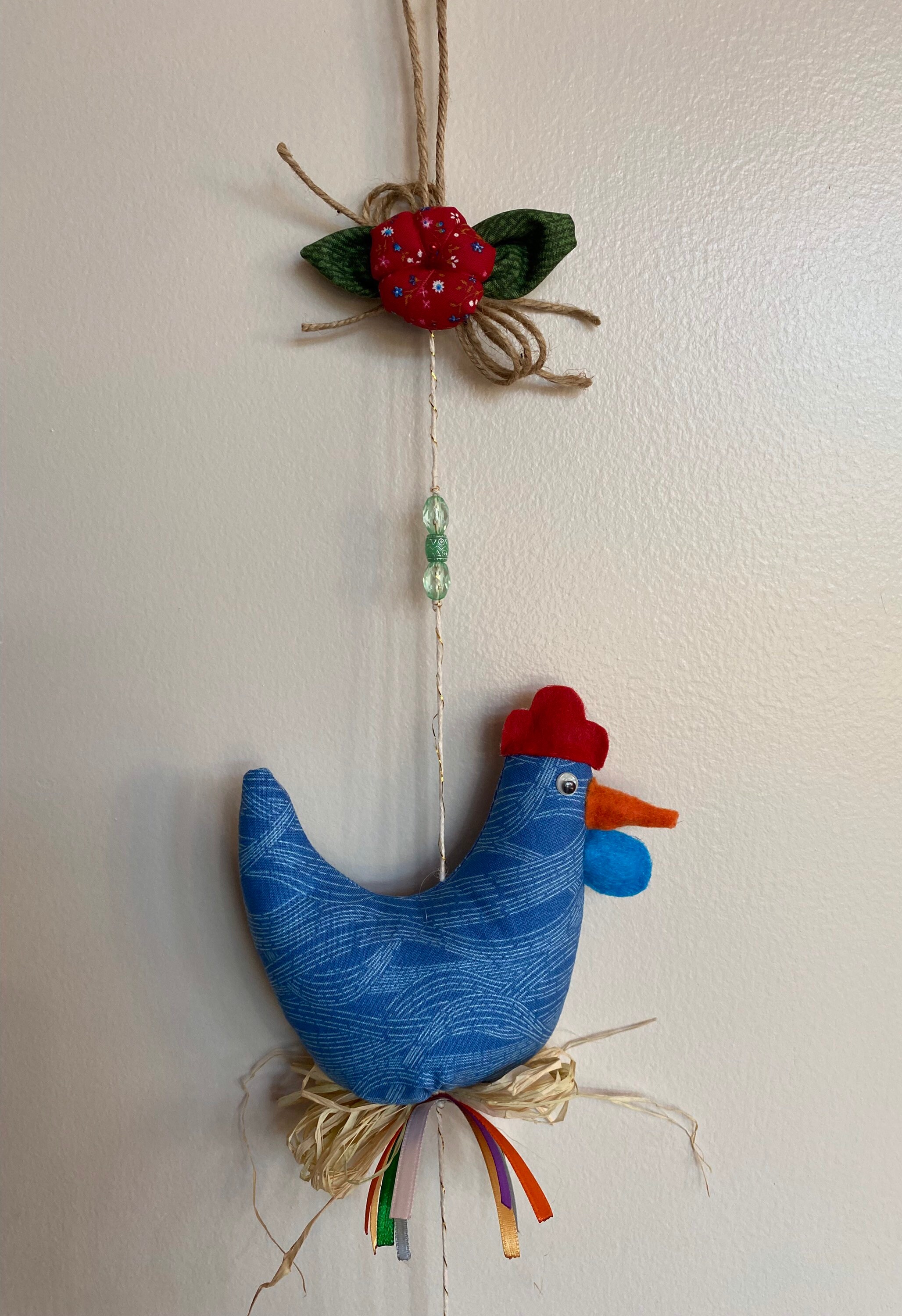 Han Chicken Ropechickens Decorfarmhouse Chicken Rustic - Etsy