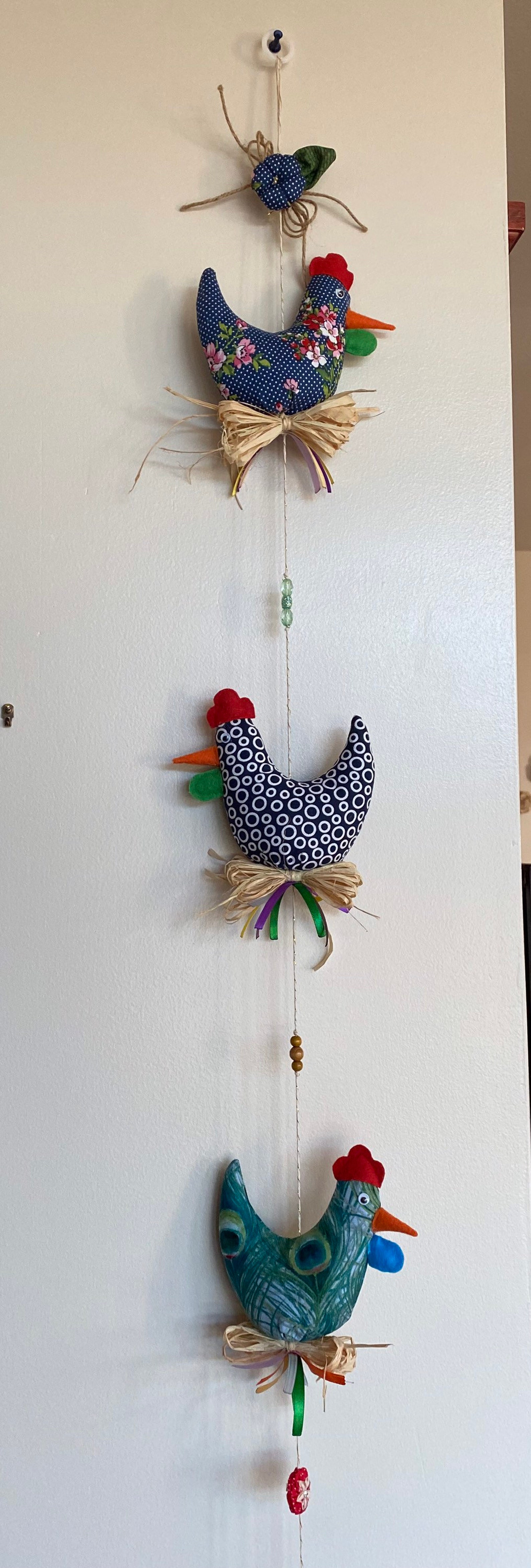 Han Chicken Rope Chickens Decor Farmhouse Chicken Rustic | Etsy