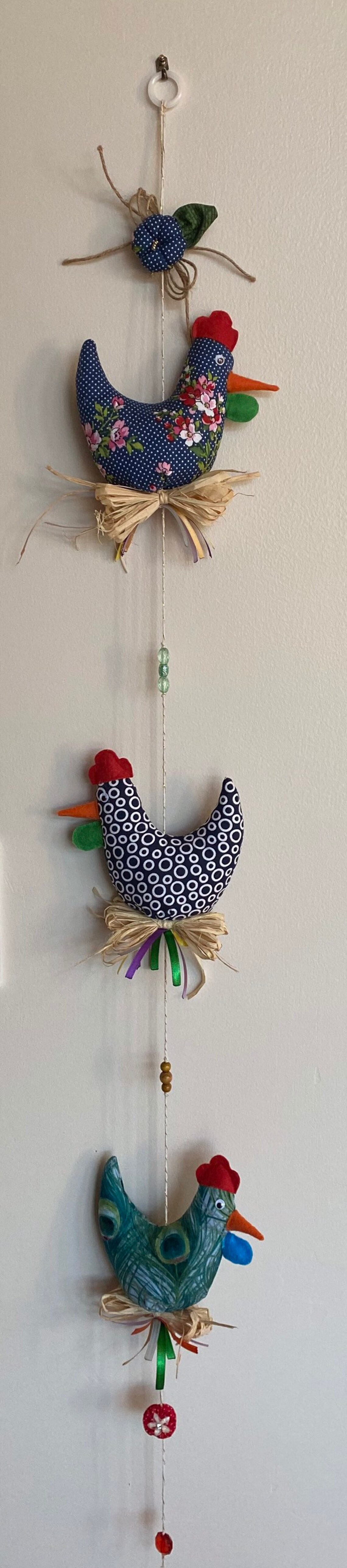 Han Chicken Rope Chickens Decor Farmhouse Chicken Rustic | Etsy