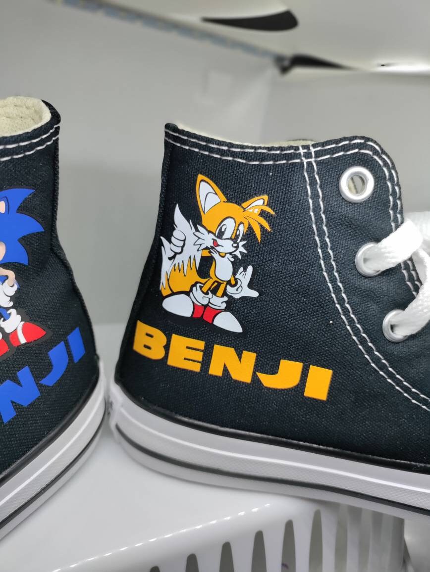 Character , Sonic, Tails Shoes - Etsy