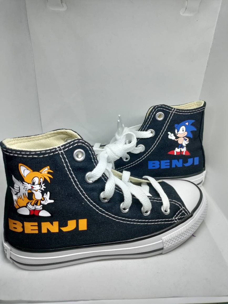 Character , Sonic, Tails Shoes - Etsy