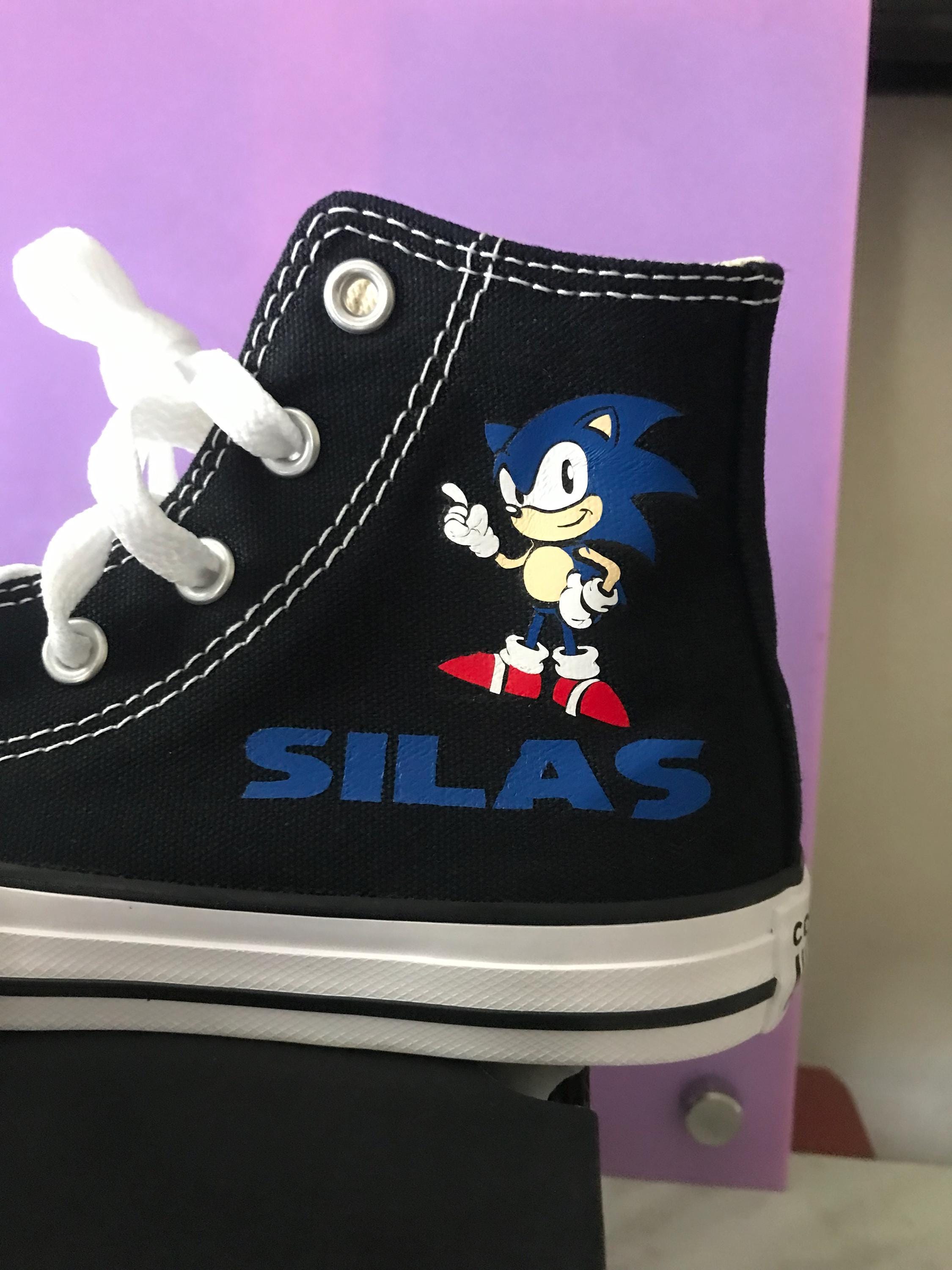 Character , Sonic, Tails Shoes - Etsy