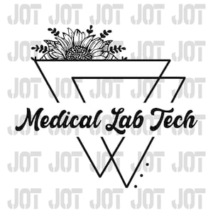 Medical Lab Tech SVG PNG - Etsy