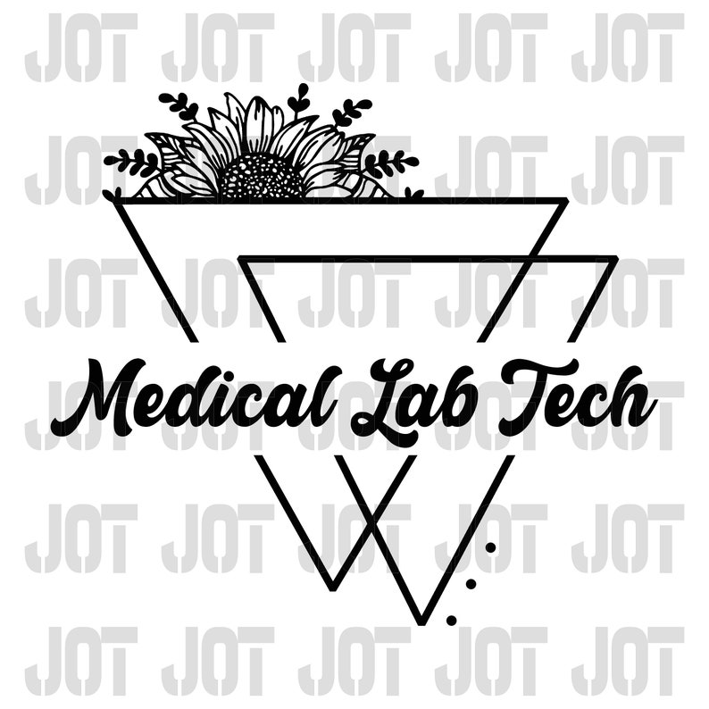 Medical Lab Tech SVG PNG - Etsy
