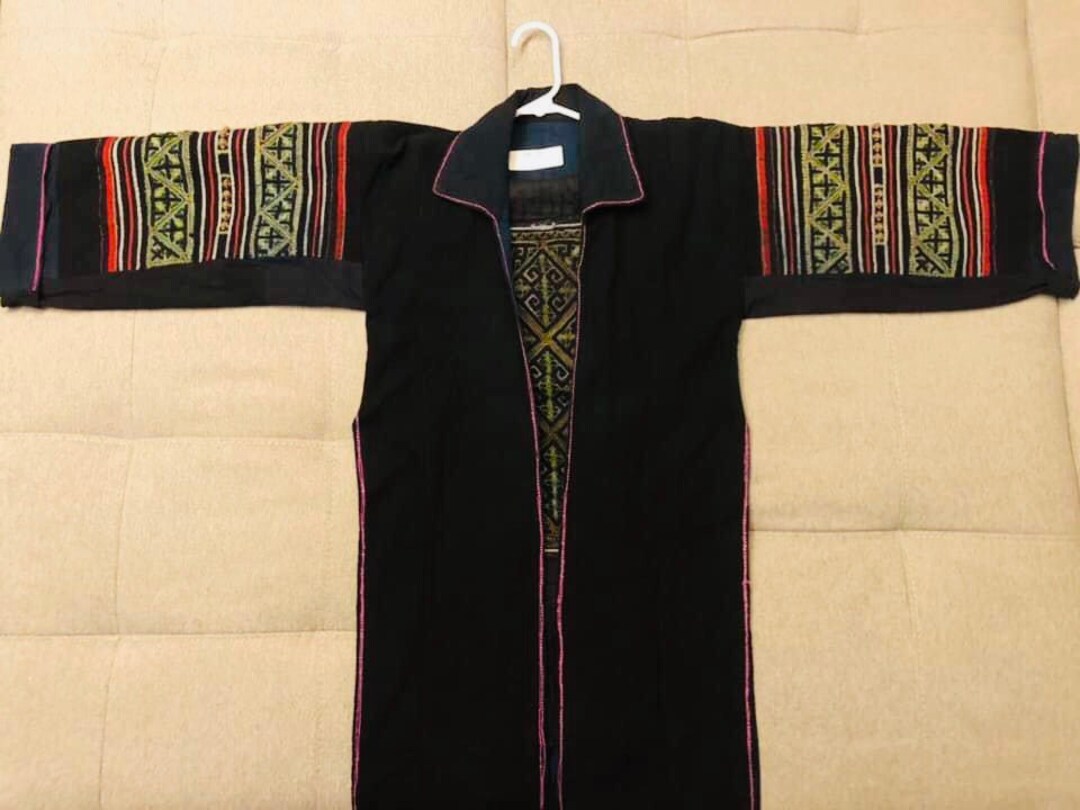 Beautiful Hmong Vietnamese of Sapa Jacket and Sash - Etsy