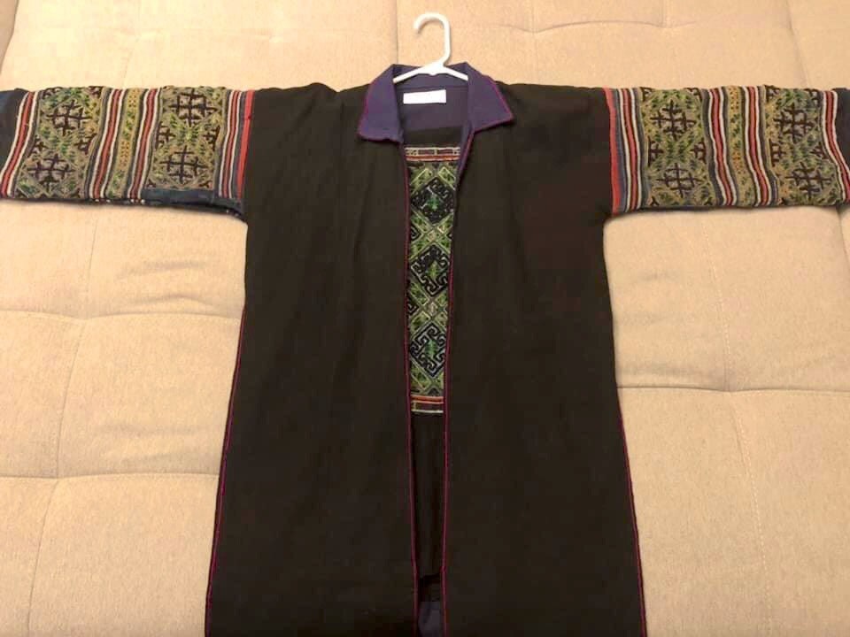 Beautiful Hmong Vietnamese of Sapa Jacket and Sash - Etsy