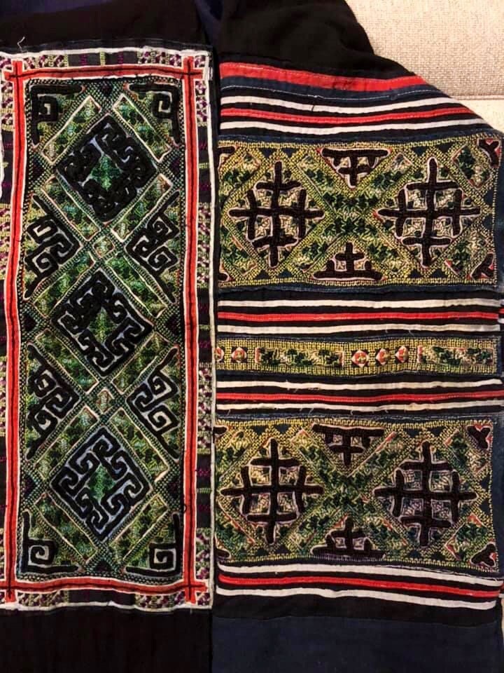 Beautiful Hmong Vietnamese of Sapa Jacket and Sash - Etsy