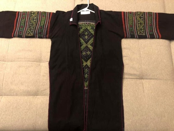 Beautiful Hmong Vietnamese of Sapa Jacket and Sash | Etsy