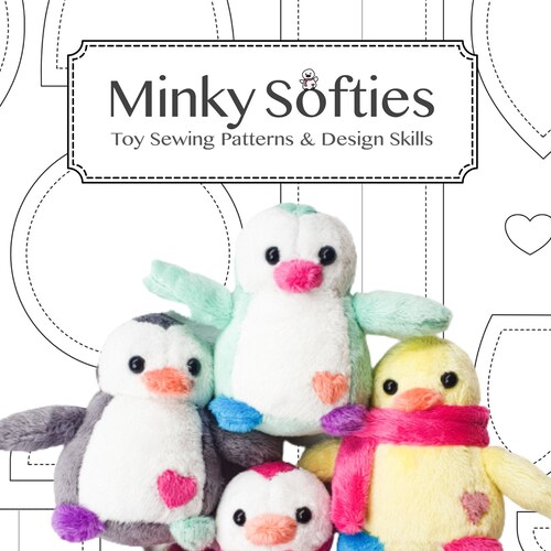 PDF Duck Penguin & Parrot Toy Sewing Pattern - Etsy