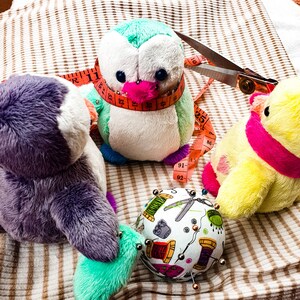 PDF Duck, Penguin & Parrot Toy Sewing Pattern - Etsy