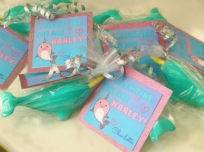 NARWHAL VALENTINE - Etsy