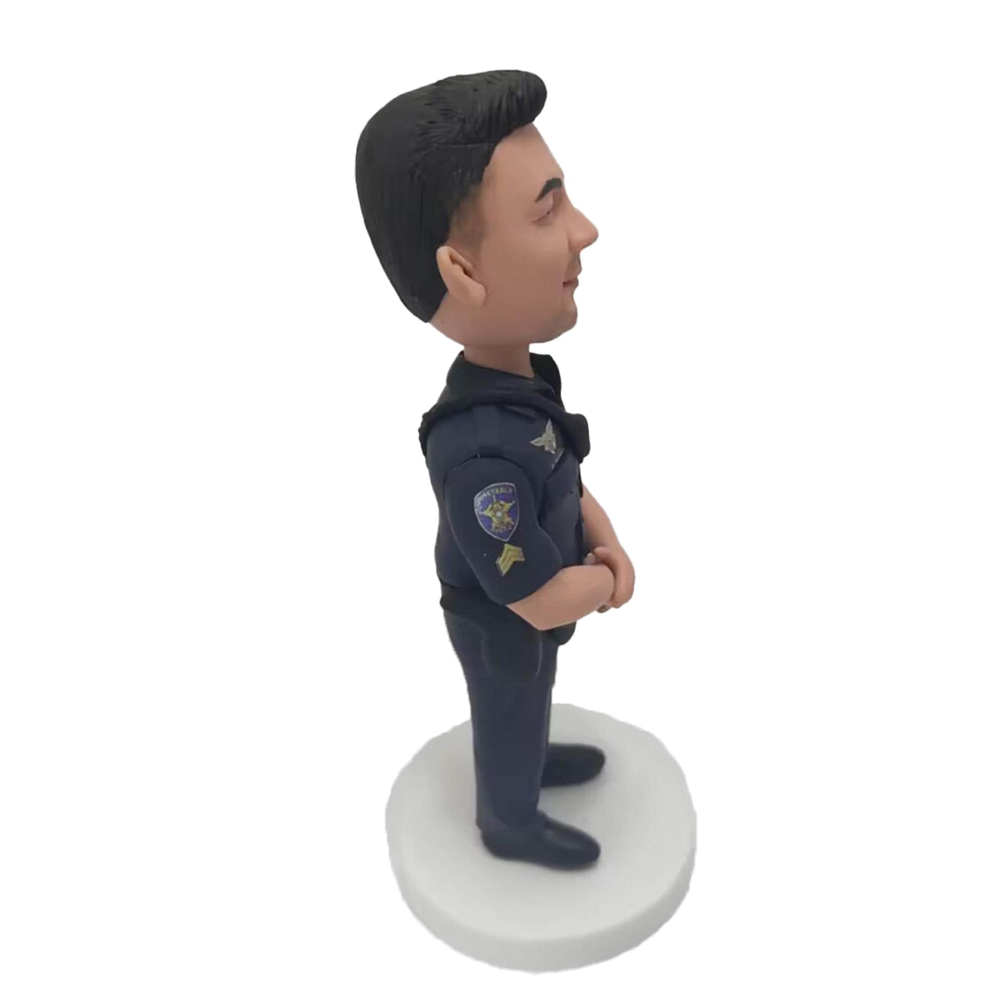 Custom Police Officer Bobblehead: Personalized Polymer Clay Figurine - Etsy
