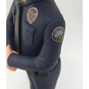 Personalized Polymer Clay Figurine,custom Policeman Bobblehead, - Etsy