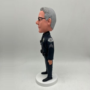 Personalized Polymer Clay Figurine,custom Police Officer Bobblehead, - Etsy