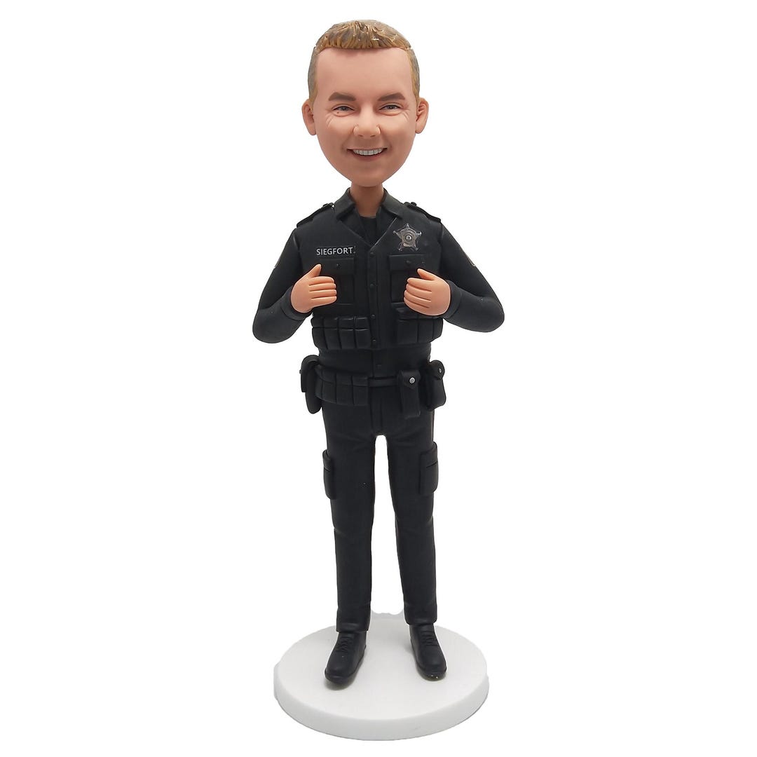 Custom Police Officer Bobblehead,custom Sheriff, Prosecutor Bobbleheads ...