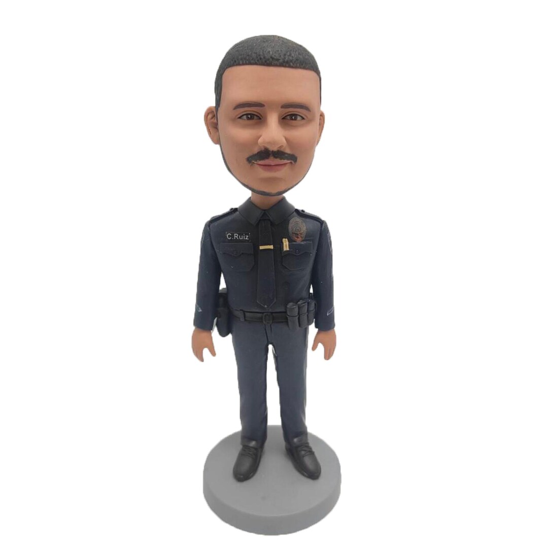 Personalized Patrol Bobbleheads, Custom Policemen Bobblehead, Custom ...