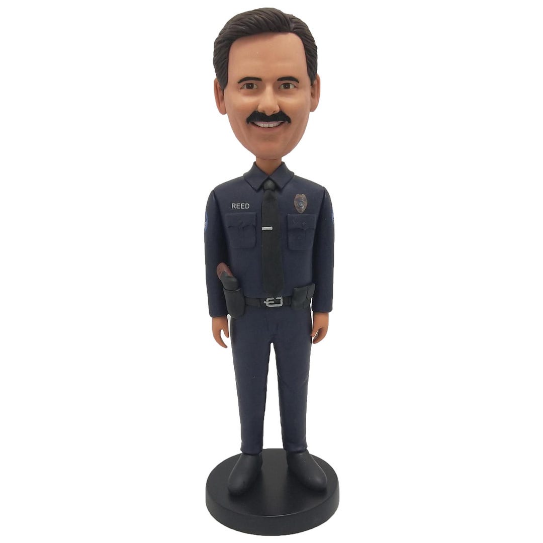 Custom Abilene Police Figure Officer Reed Bobblehead With Badge ...