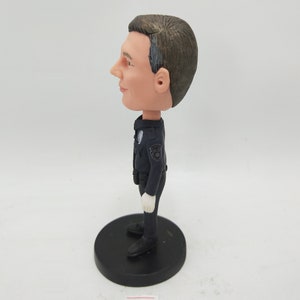 Personalized Polymer Clay Figurine,custom Policeman Bobblehead, - Etsy
