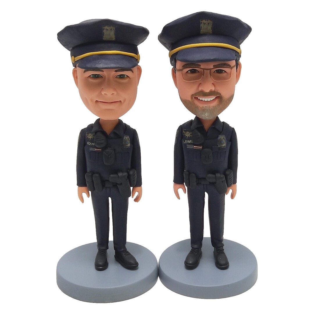 Policeman Bobblehead, Vintage Police Officer Nodder, Retro Cop ...
