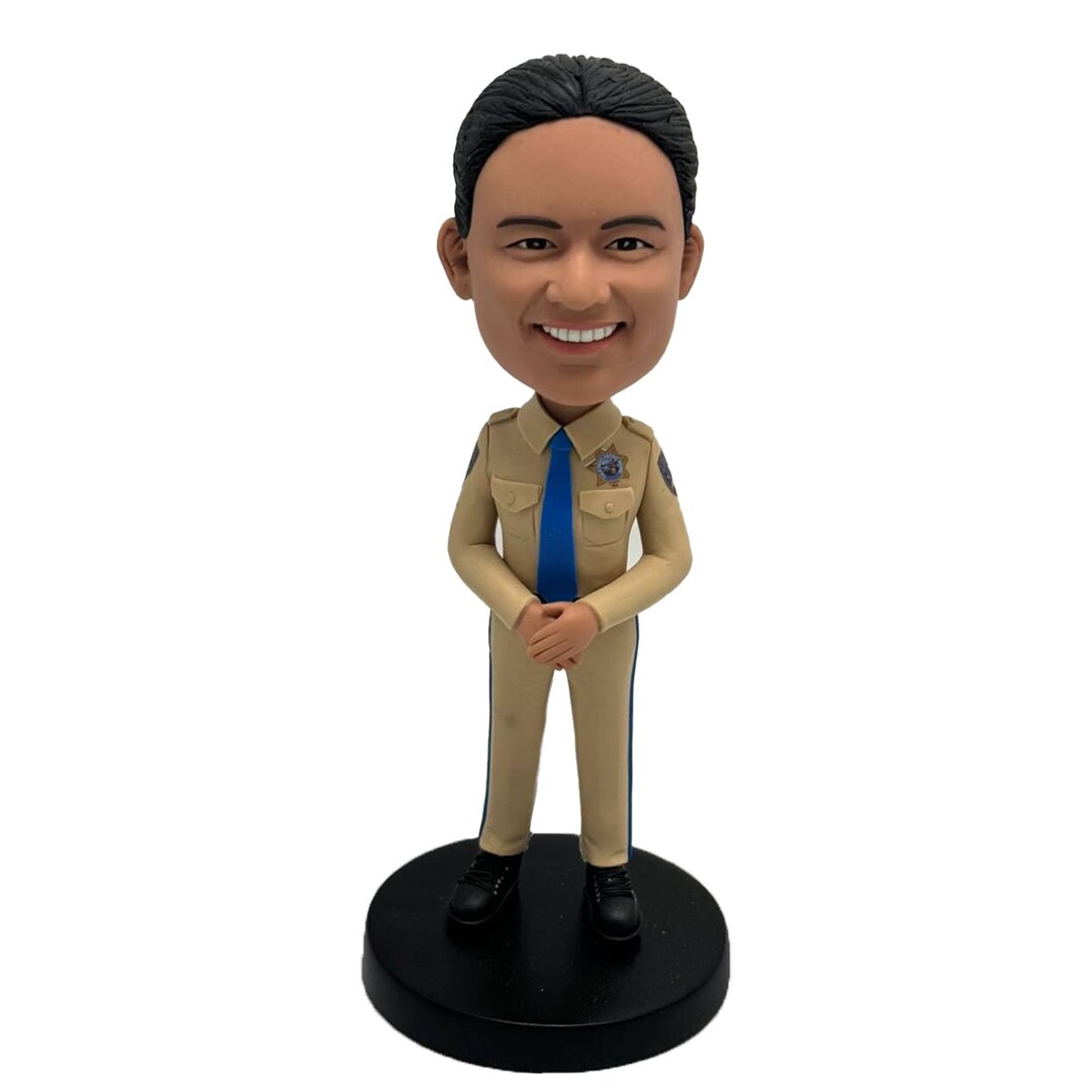 Custom Policewoman Bobblehead, Custom Police Officer Bobble Head ...