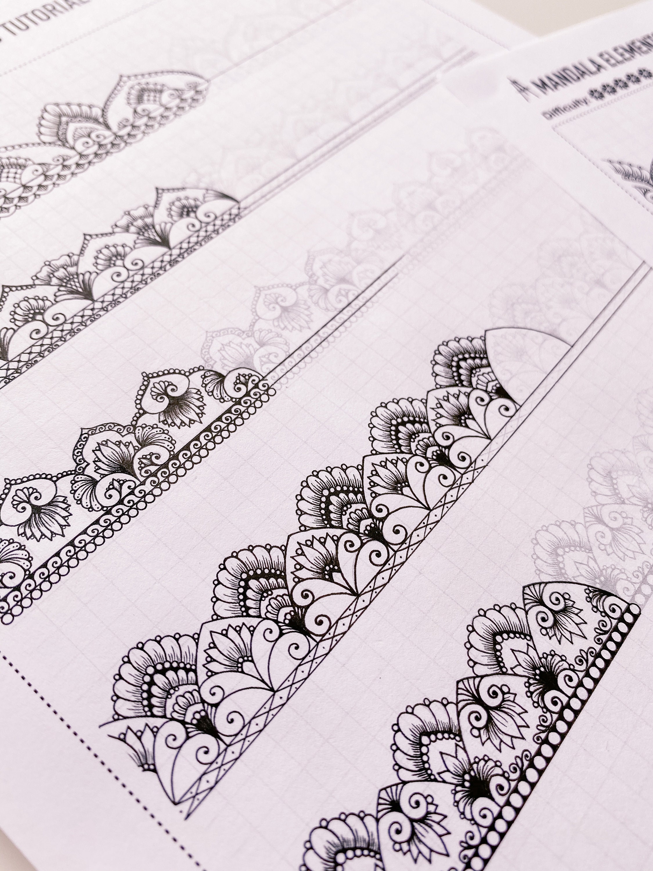 Visual Arts Craft Supplies & Tools art therapy Mandala art handmade ...