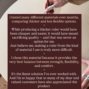 Mandala WOW Ruler 3-in-1 Compass + Protractor + Ruler, Dot Mandala Tool ...