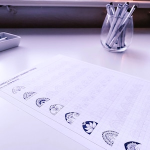 6.advanced Patterns Training Sheets! Pdf,jpeg. Mandala Art, Ornaments ...