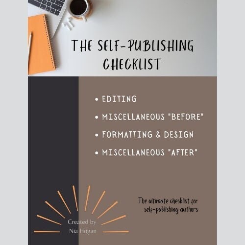 The Self-publishing Checklist - Etsy