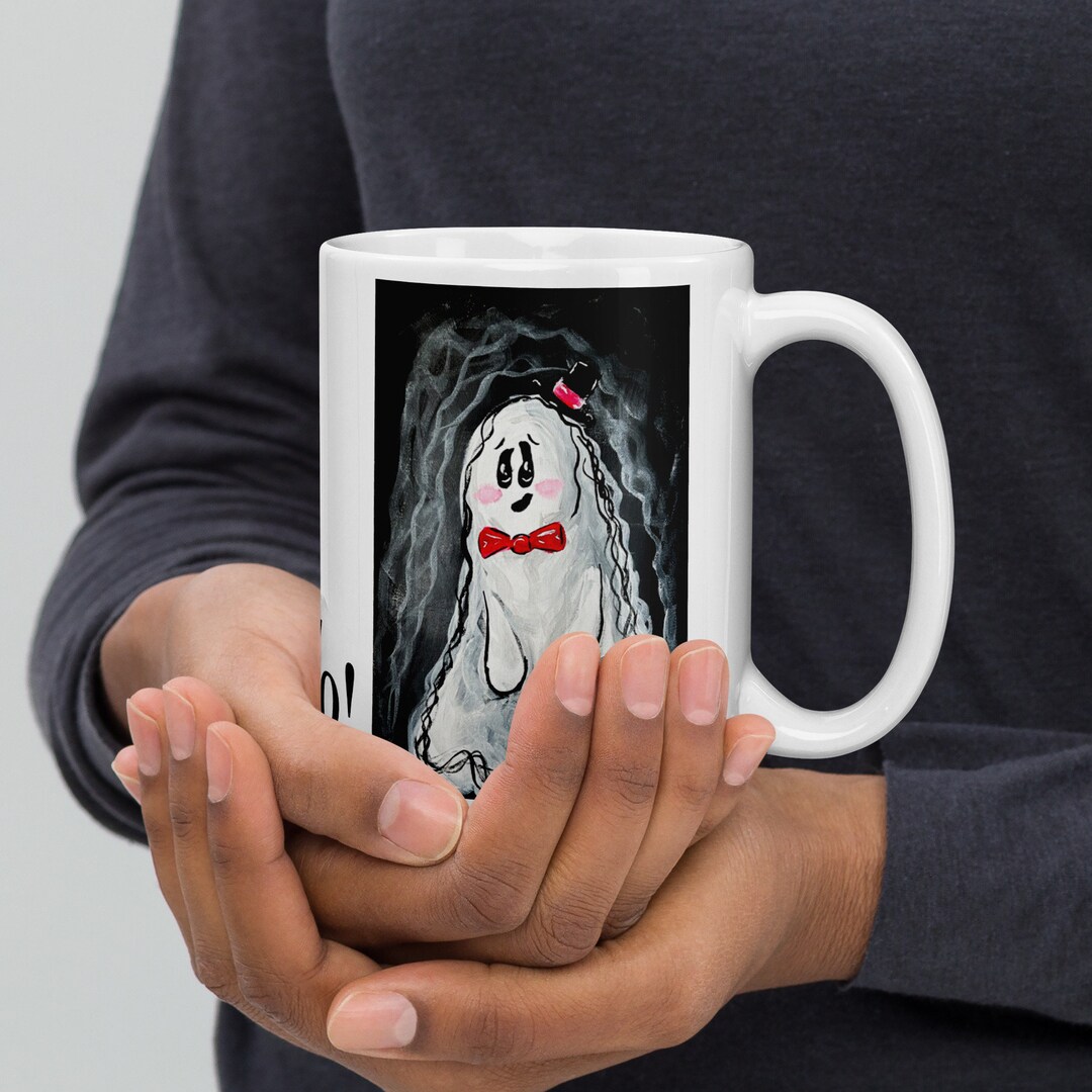 Hey Boo! | Ghost Mug - Boy Ghost Only - Etsy