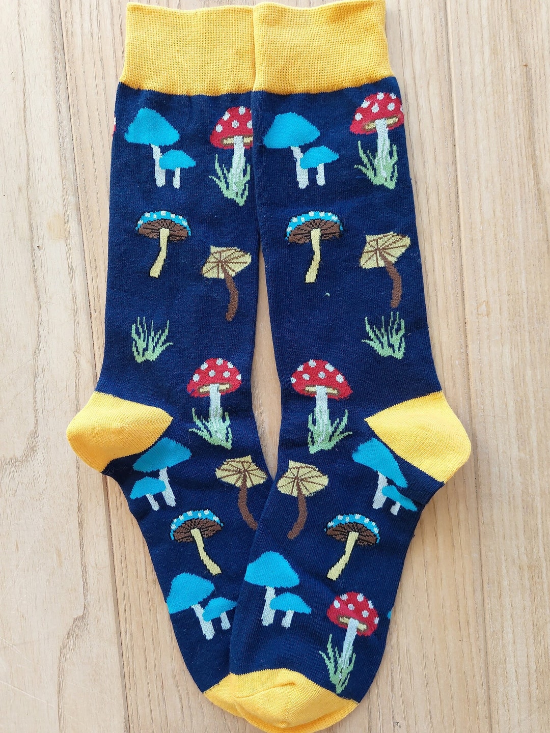 Mushroom. Toadstool. Fungi Socks. Fly Agaric. - Etsy UK