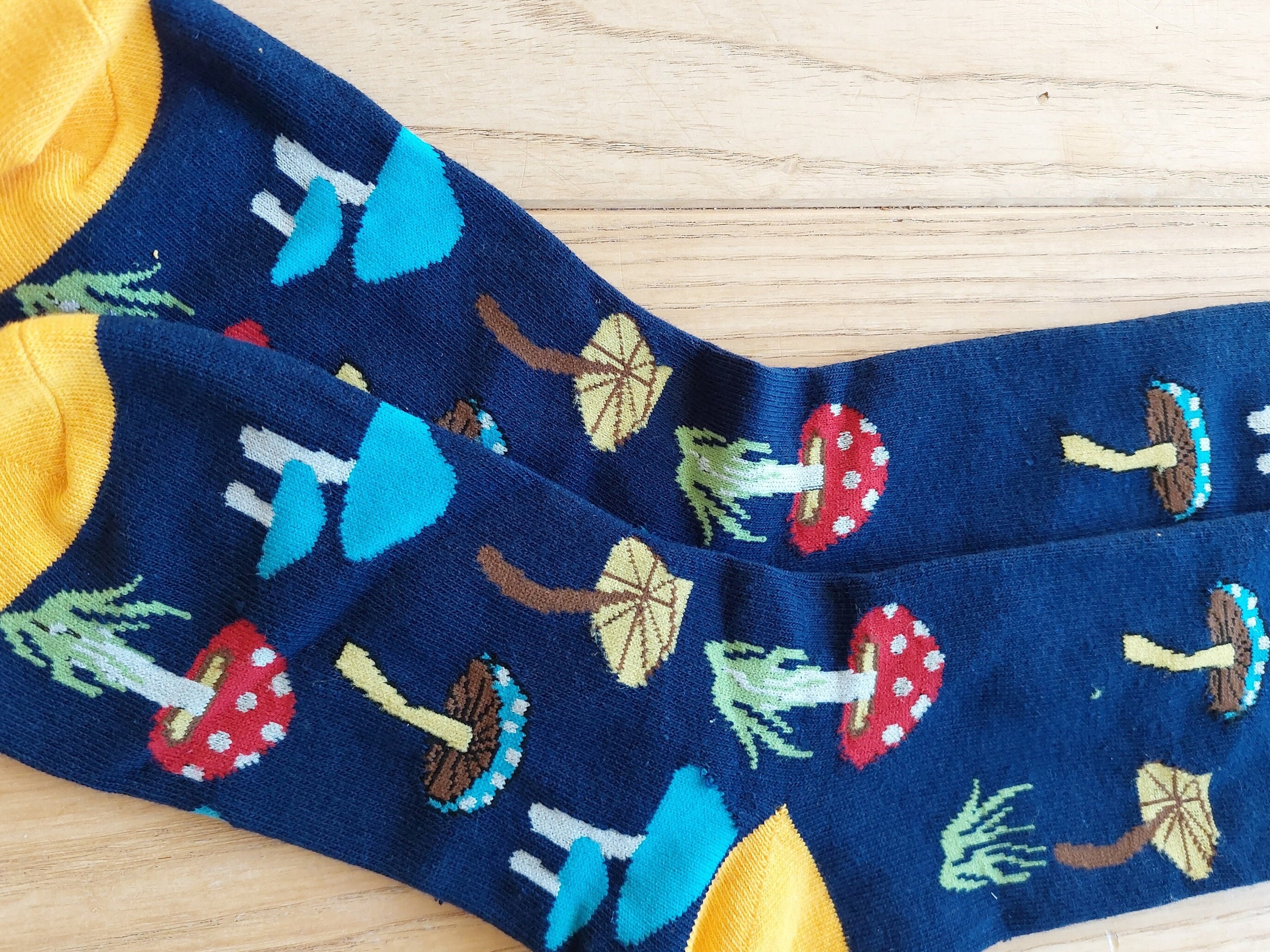 Mushroom. Toadstool. Fungi Socks. Fly Agaric. - Etsy UK